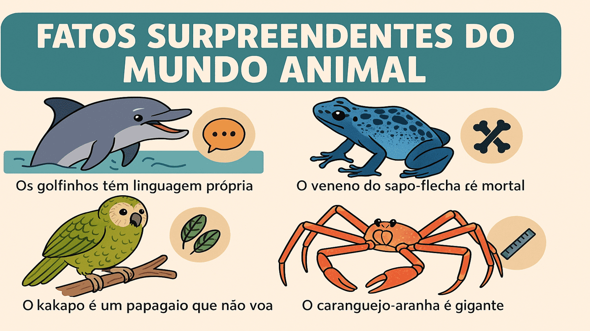 Fatos Surpreendentes do Mundo Animal - Mundo Fantastico